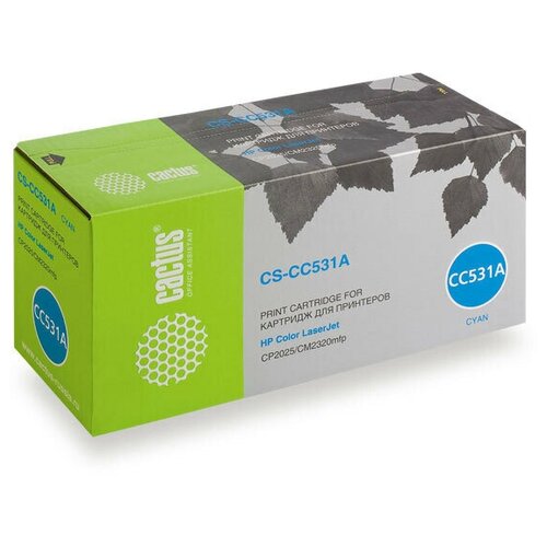 Картридж CC531A (304A) голубой для HP Color LaserJet CP2025n, CP2025x
