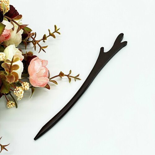 Китайская палочка для волос/шпилька деревянная для волос