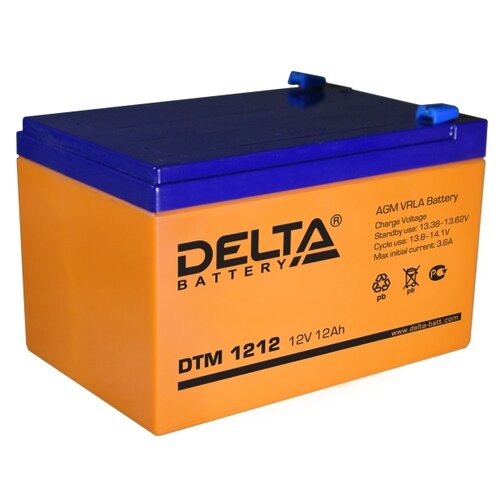 DELTA Battery DTM 1212 12В 12 А·ч