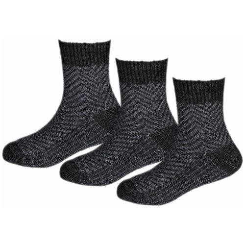 Носки RuSocks 3 пары, размер 18-20, черный