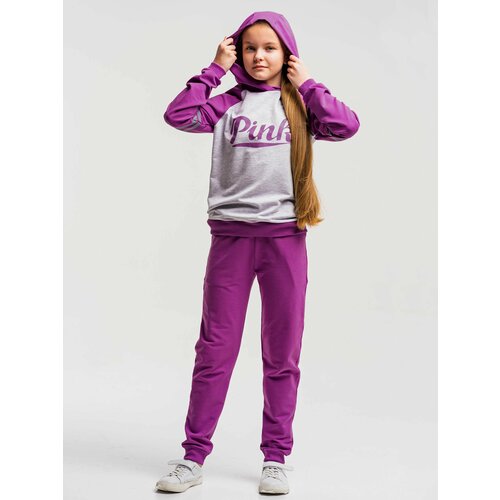 Комплект одежды ИНОВО, размер 128, фиолетовый