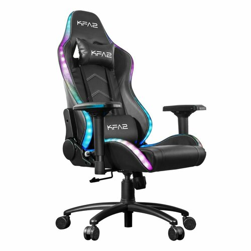 Игровое кресло KFA2 Gaming Chair 01 RGB SE Black With RGB remote control