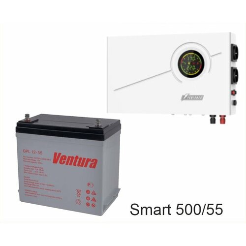 ИБП Powerman Smart 500 INV + Ventura GPL 12-55