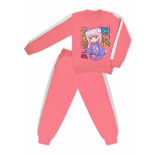 Комплект одежды Ronda, размер 110, розовый