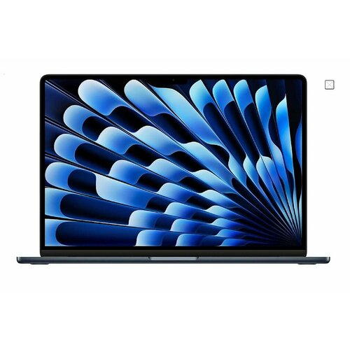 13.6" Ноутбук Apple MacBook Air 13 2022 2560x1664, Apple M2, RAM 8 ГБ, SSD 256 ГБ, Apple graphics 8-core, macOS, полуночный, английская раскладка
