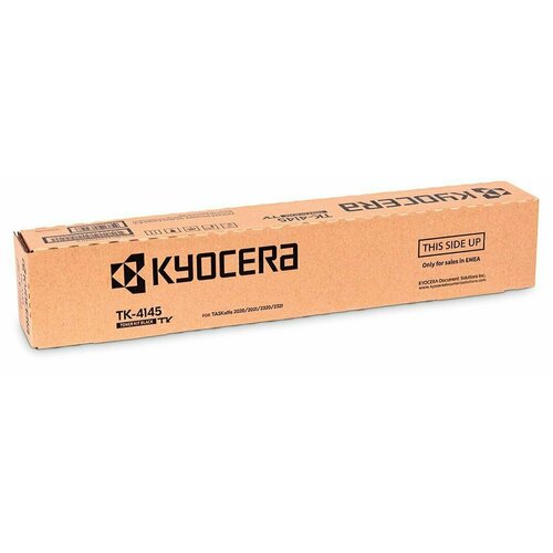 Лазерный картридж Kyocera TK-4145 черный оригинал ресурс 16000 страниц для принтеров Kyocera