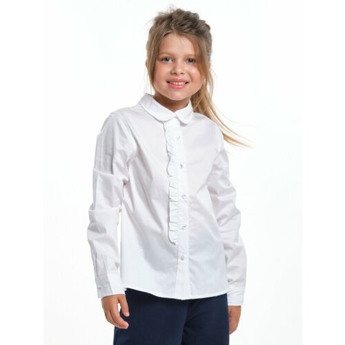 Школьная блуза Mini Maxi, размер 146, белый