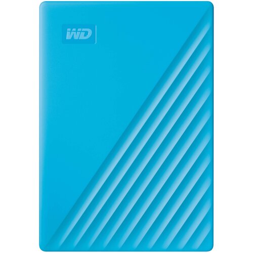 4 ТБ Внешний HDD Western Digital My Passport, WDBYVG/WDBPKJ, USB 3.2 Gen 1, голубой