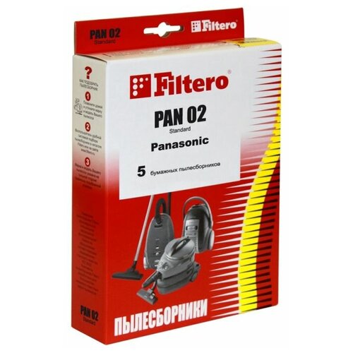 Filtero Мешки-пылесборники PAN 02 Standard, 5 шт.