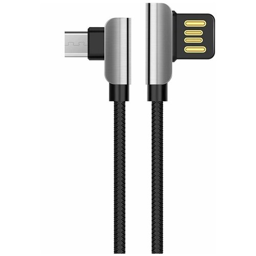 Провод USB - micro USB длина 1.2м Hoco U42 Exquisite Steel Черный