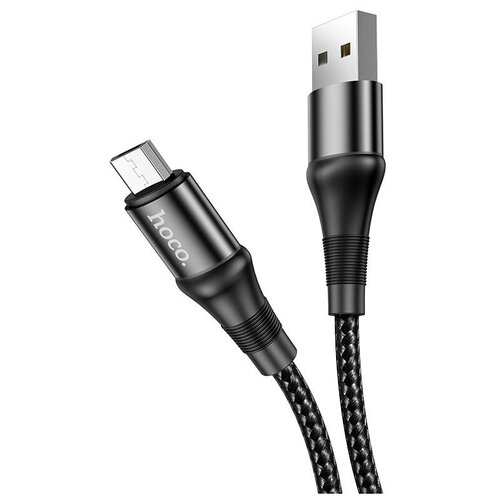 Кабель Hoco X50 USB - MicroUSB, 1 м, 1 шт., black