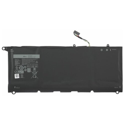 Аккумулятор (батарея) для ноутбука Dell XPS 13 Ultrabook 9343 (PW23Y 7,6V 8085 mAh)