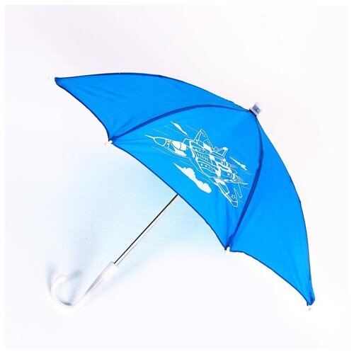 Зонт-трость Funny toys, синий, голубой