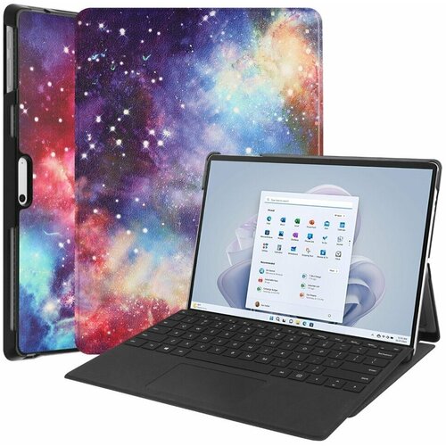 Чехол для Microsoft Surface Pro 9 (Milky Way Nebula)