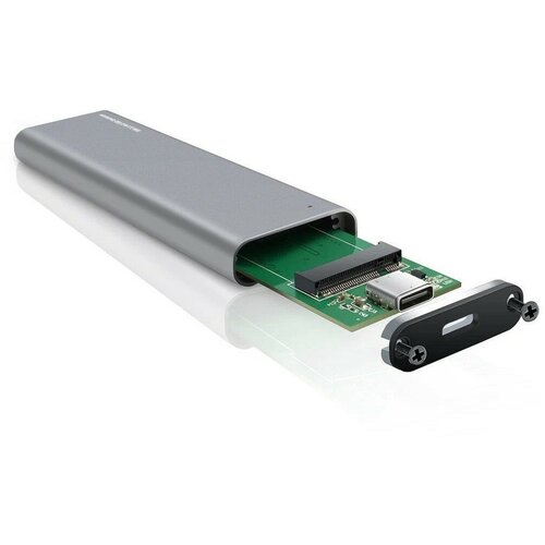 Внешний бокс USB-3.1 to PCI-E для NGFF M.2 SSD M.2 key SHL-R320 черный (M.2 SATA Only)