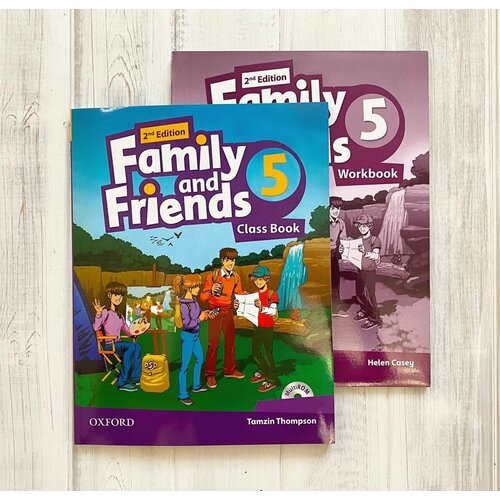 Комплект Family and Friends 5: Class book + Workbook + CD