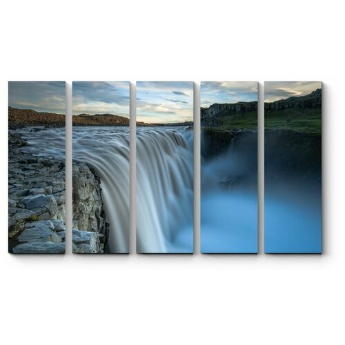 Модульная картина Неземная красота водопада 190x114