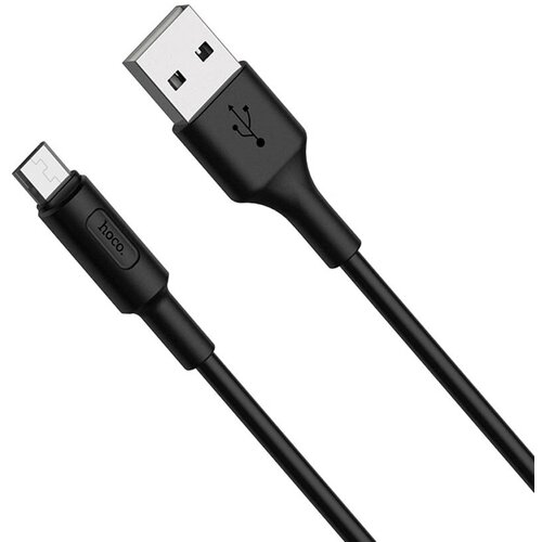 Кабель USB HOCO X25 Soarer для Micro USB, 2А, длина 1м, белый