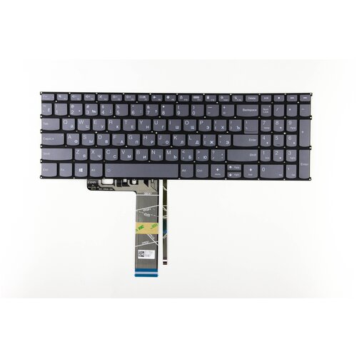 Клавиатура для ноутбука Lenovo 5-15 15ARE05 V15 G1-IML iron grey с подсветкой p/n: SN20W65119