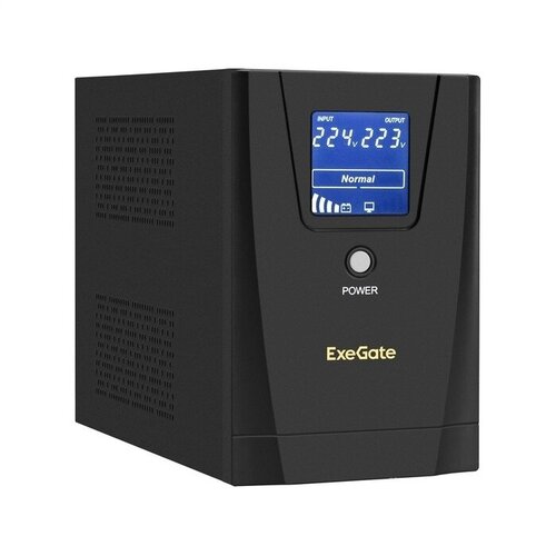 Exegate ИБП Exegate EX292803RUS ExeGate SpecialPro Smart LLB-1600. LCD. AVR.2SH.3C13