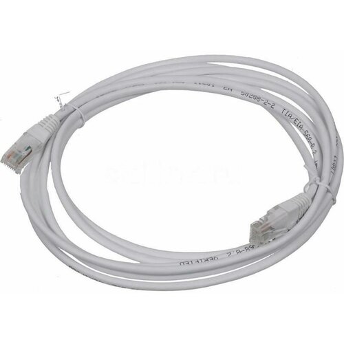 Набор из 10 штук Патч-корд Lanmaster TWT-45-45-3.0-WH UTP вилка RJ-45-вилка RJ-45 категория 5е 3м белый ПВХ (упаковка: 1 штука)