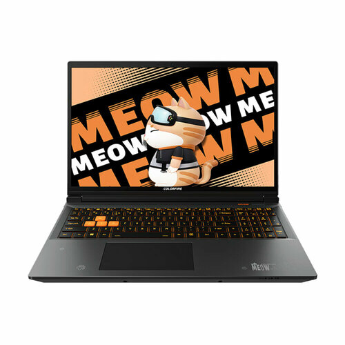 Игровой ноутбук Colorful Meow R15 2024, R7-7735HS, RTX4050, 15.6" QHD 144hz, 16ГБ/512ГБ, Русская клавиатура, Оранжевый