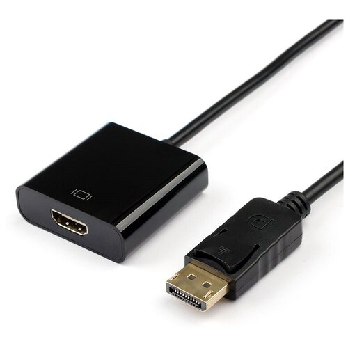 Atcom / Адаптер переходник с DisplayPort на HDMI 0.1м черный AT6852