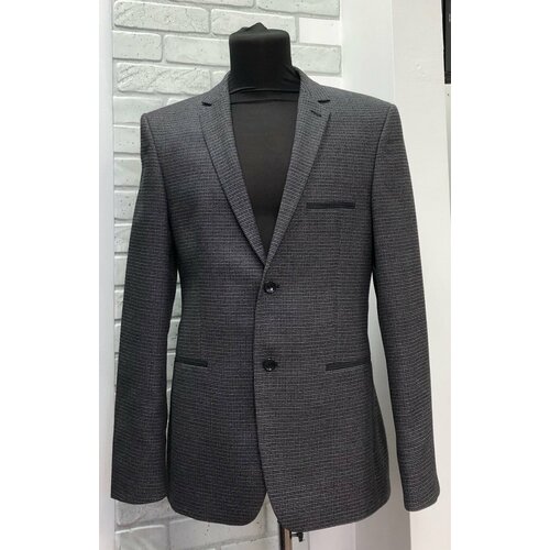 Пиджак DANIEL DIAZ, размер 188-100, серый