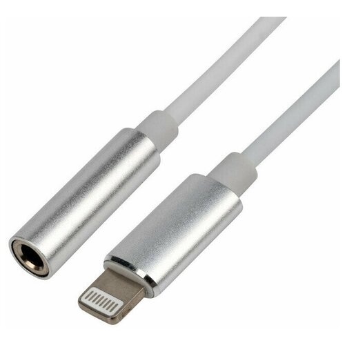 Адаптер Lightning - 3.5 mm Headphone Jack Adapter, 0.1 м, Rexant, 18-0175 , 1 шт.