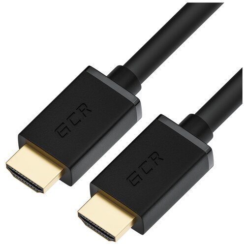 Кабель GCR HDMI - HDMI (GCR), 0.3 м, 1 шт., черный