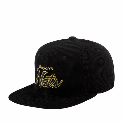 Бейсболка Mitchell & Ness, размер OneSize, черный