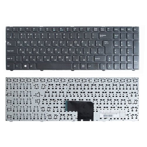 Клавиатура для ноутбука DNS Pegatron C15, U420-05 черная, с рамкой