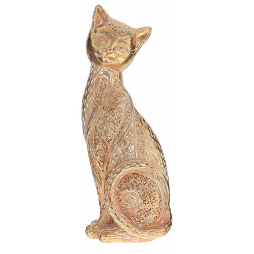Фигурка декоративная "Кошка", L9,5 W8 H22 см