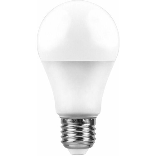 Лампа светодиодная LED 12вт Е27 дневная | код. 25490 | FERON ( 1шт. )