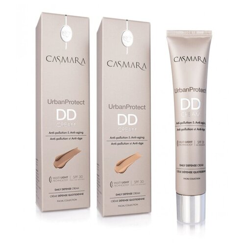 Крем DD дневной защитный 00 натуральный CASMARA DD Cream Urban Protect 00