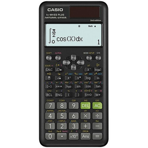 Калькулятор инженерный CASIO FX-991ES PLUS-2SETD (162х77 мм), 417 функций, двойное питание, сертифицирован для ЕГЭ, FX-991ESPLUS-2S