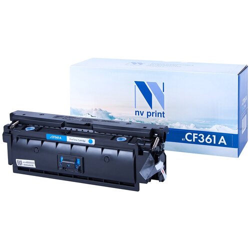 Картридж CF361A (508A) Cayn для принтера HP Color LaserJet Enterprise M553n; M553x; M577c