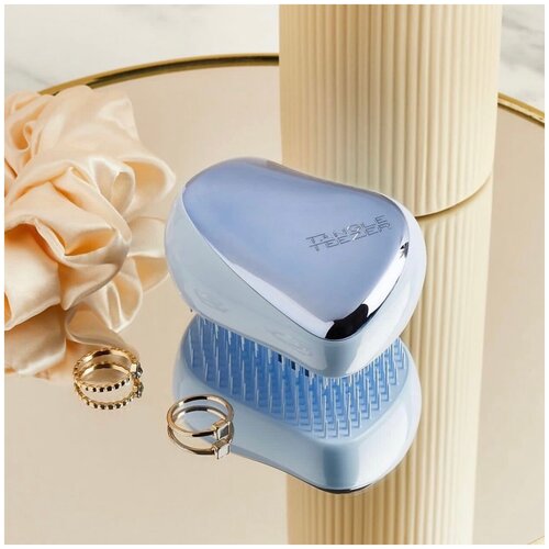 COMPACT STYLER Sky Blue Delight Chrome Расчёска Tangle Teezer