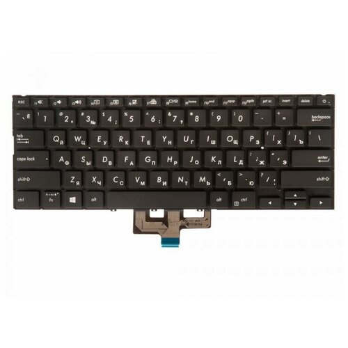 Клавиатуры и кнопки / клавиатура для ноутбука Asus Zenbook 14 UM433DA, UM433IQ черная