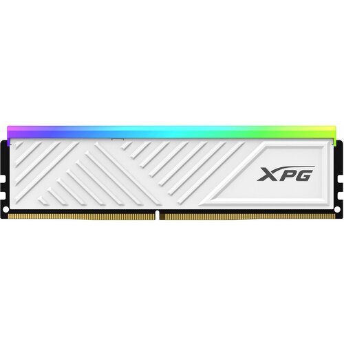 Модуль памяти ADATA 8GB DDR4 3200 U-DIMM XPG SPECTRIX D35G RGB Gaming Memory (AX4U32008G16A-SWHD35G) white