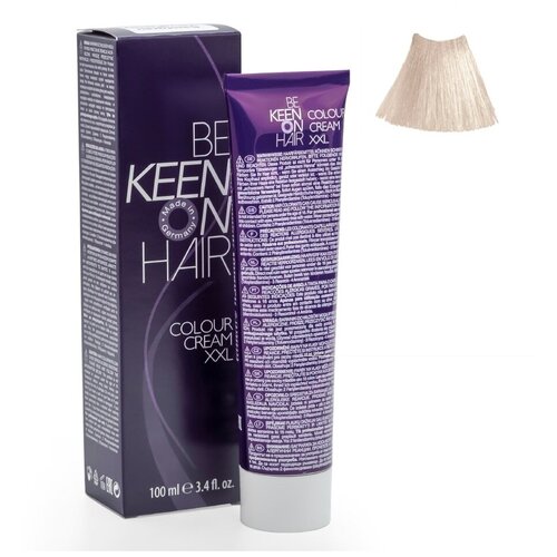 KEEN Be Keen on Hair крем-краска для волос XXL Colour Cream, 10.11 ultrahellblond asch intensive, 100 мл