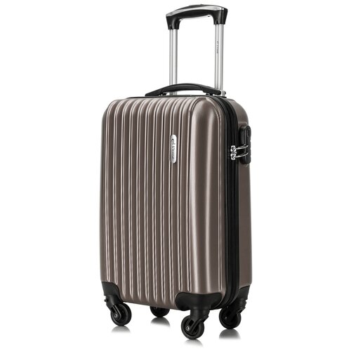 Умный чемодан L'case Krabi Krabi, 36 л, размер S, коричневый