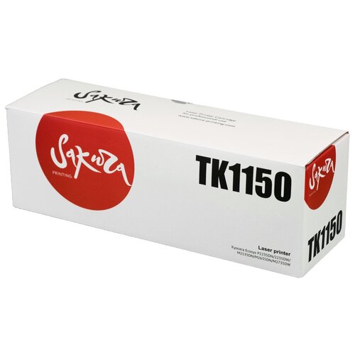 2 шт. Тонер-картридж лазерный Sakura TK-1150 черный 3000 стр. для Kyocera (SATK1150)