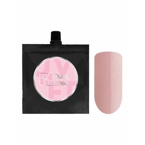 Гель ABC в дой-паке с дозатором, 180мл (21 Dusty Rose), Irisk professional, 4680379265048