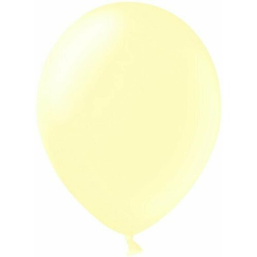 Шарики воздушные (10'/25 см) Макарунс, Неаполитанский желтый, пастель, 100 шт. набор шаров на праздник