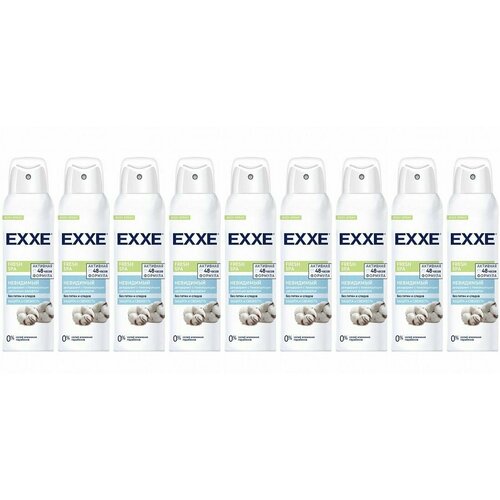 EXXE Дезодорант-спрей Fresh SPA, Невидимый, 150 мл, 9 штук