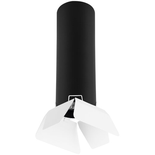 Накладной светильник Lightstar Rullo R497436, GU10, 50Вт, кол-во ламп:1шт, Черный