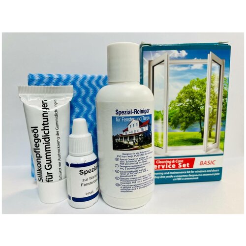 Набор по уходу за окнами COSMOFEN Cleaning&Care Service Sets Basic