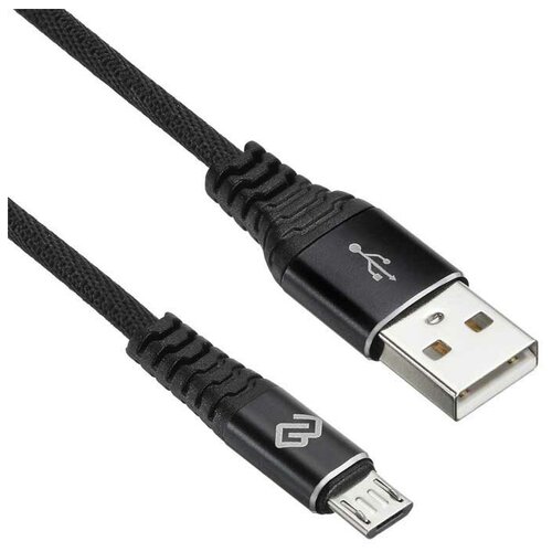 Кабель Digma USB A(m) micro USB B (m) 2 м, черный