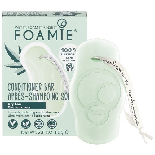 Твердый кондиционер Foamie Aloe You Vera Much для сухих волос